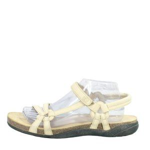 Teva | Shoes | Teva Ventura Cork Tan Leather Hook Loop Waterproof ...